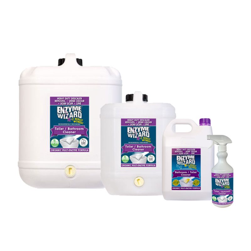 Enzyme Wizard Bathroom / Toilet Cleaner 1lt – Sandhurst Cleaning Supplies